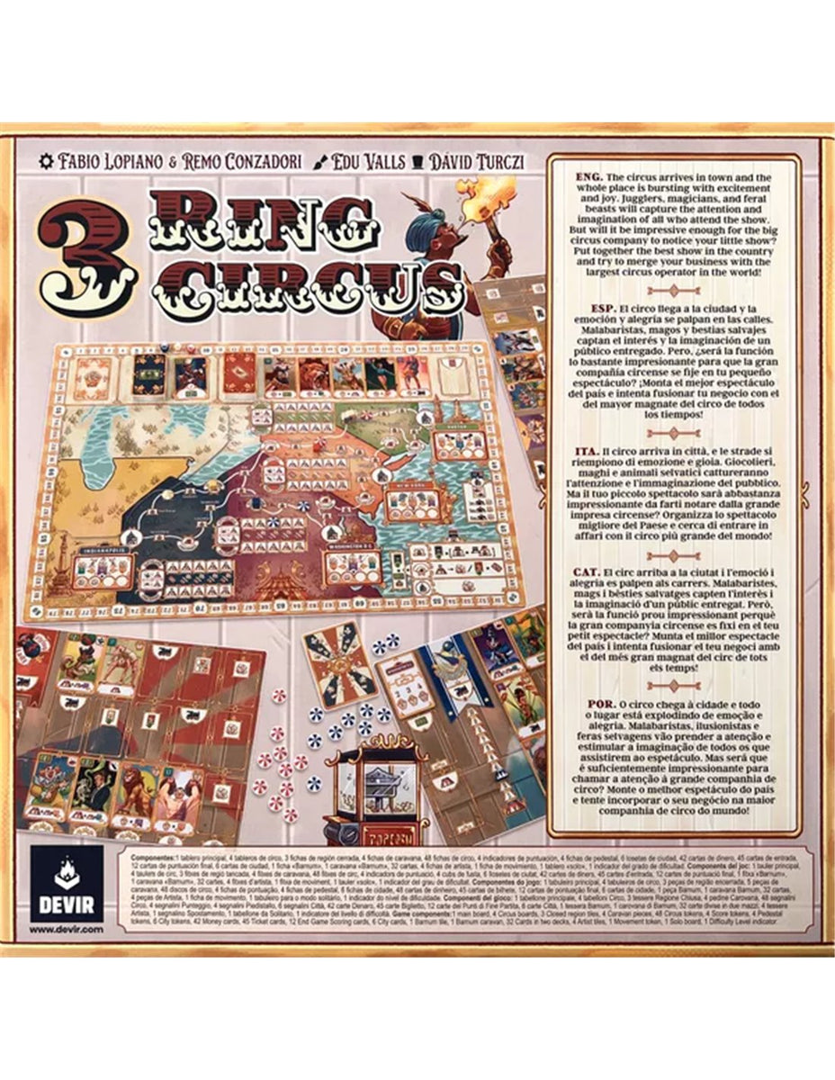 3 Ring Circus – Tabletop Guru
