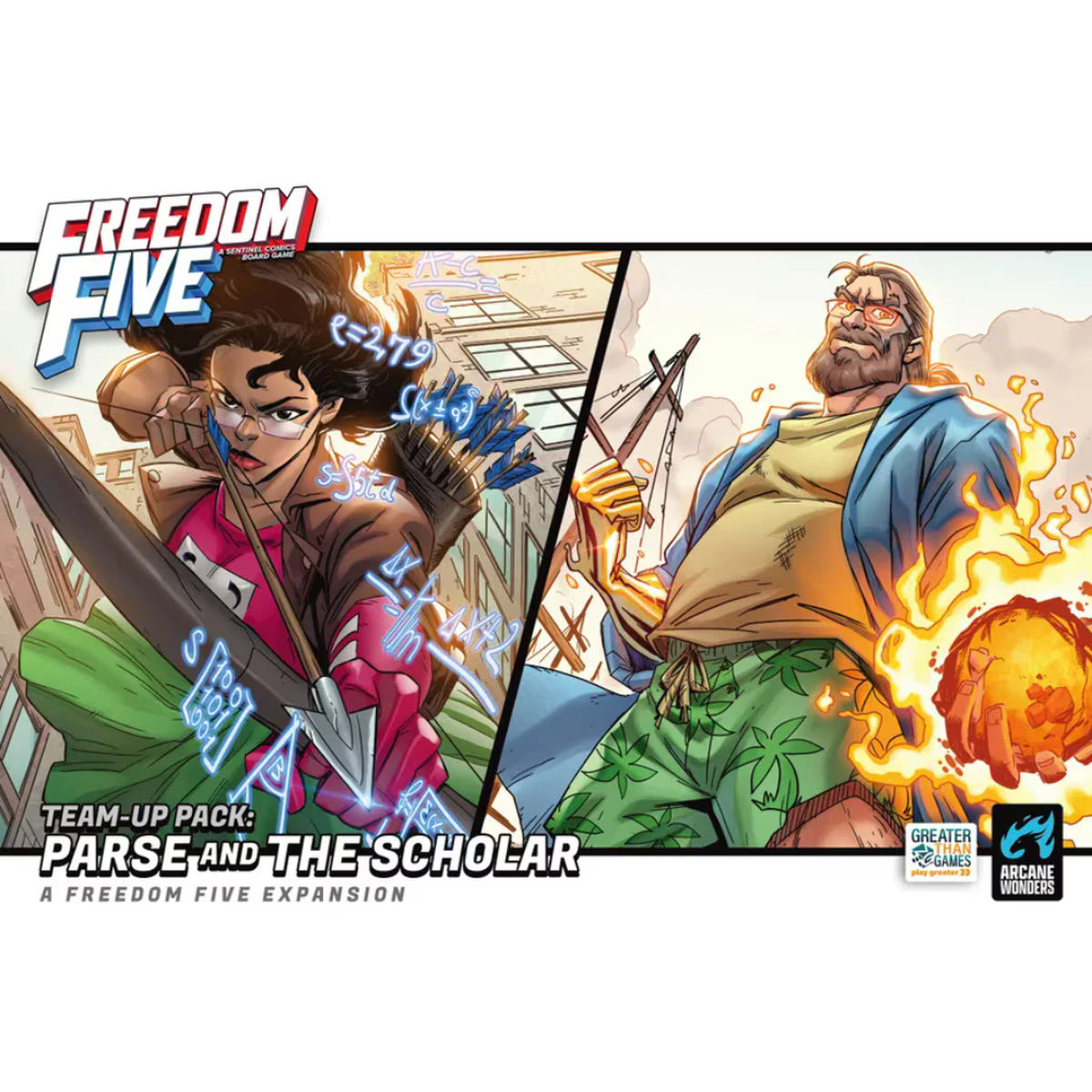 (ORDER BY - EXTENDED) Freedom Five - Parse and The Scholar Team-Up Pac ...