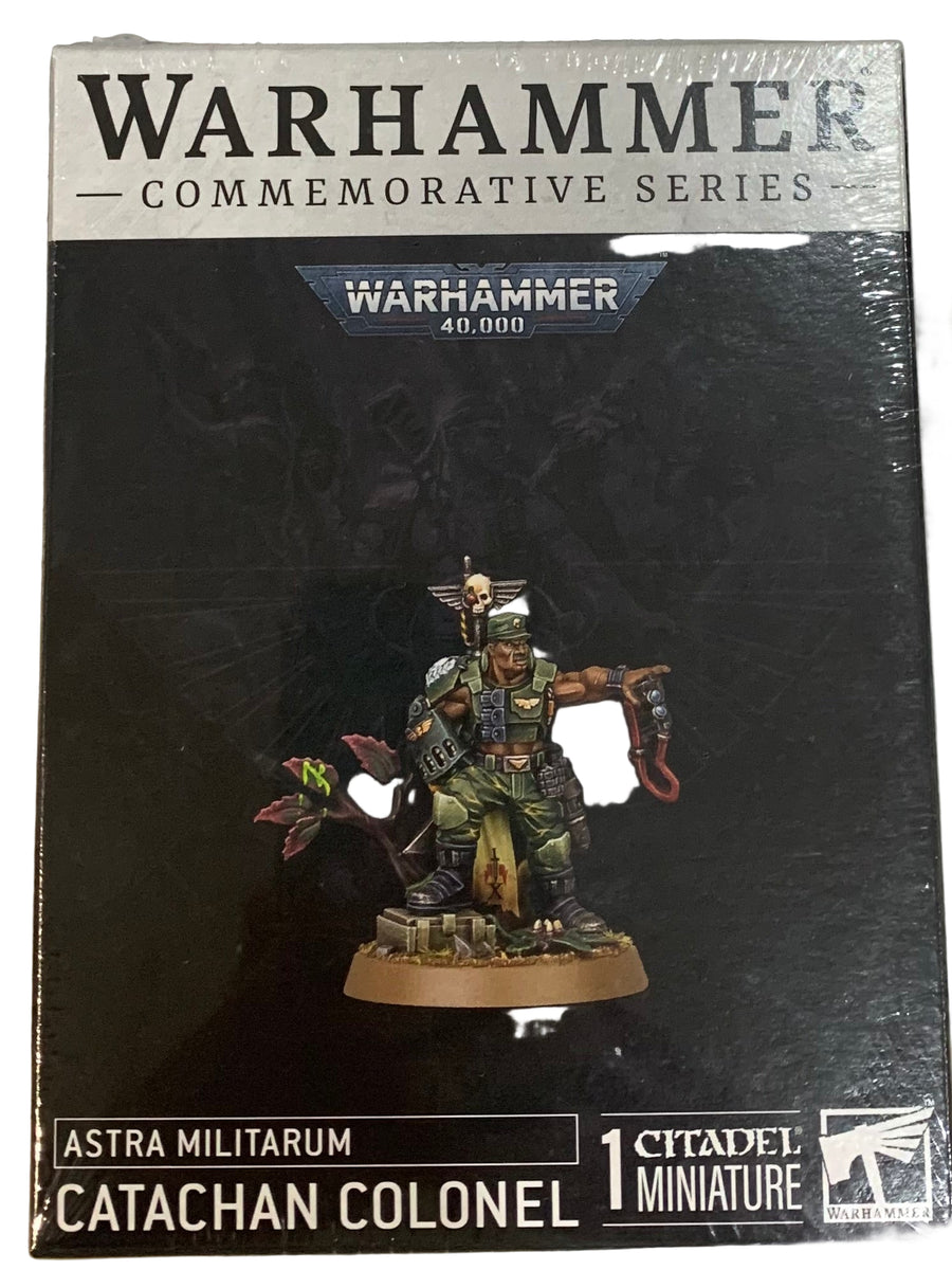 Warhammer: Astra Militarum (CATACHAN COLONEL) – Tabletop Guru
