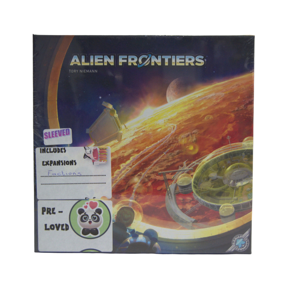 Alien Frontiers + Factions Definitive expansion (Pre-Loved) – Tabletop Guru